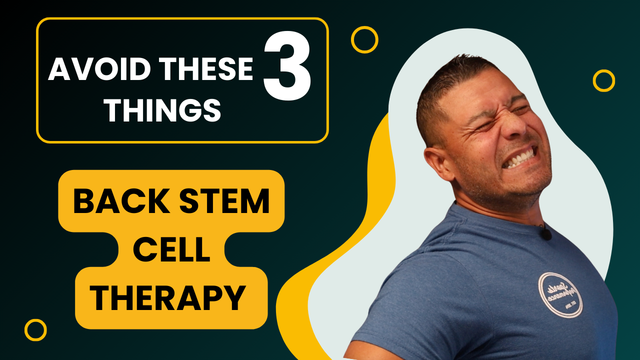 Low Back Stem Cell Recovery: Avoid These 3 Common Mistakes - Stem Cell ...